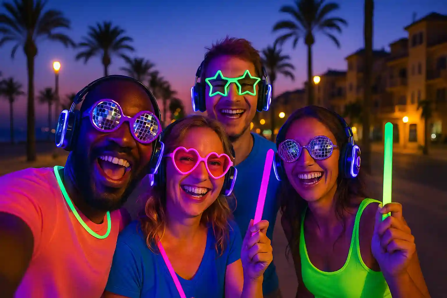Twilight Disco Walks | Evening Silent Disco Experience on the Costa Blanca